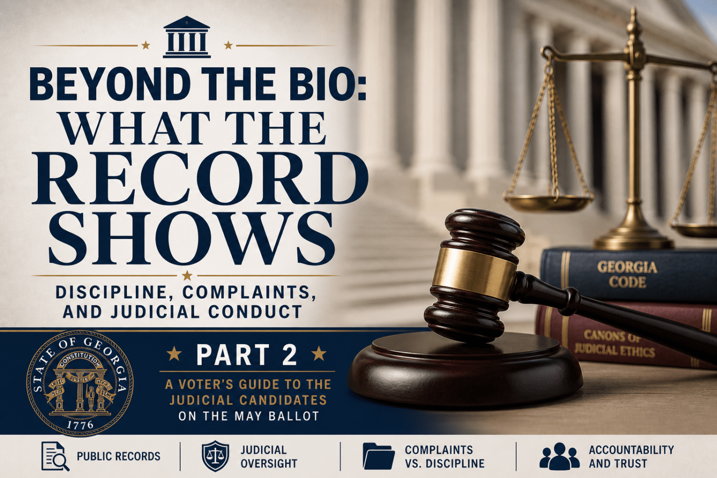 Judicial Candidates: What the Records Show – The musings of Larry D Burton